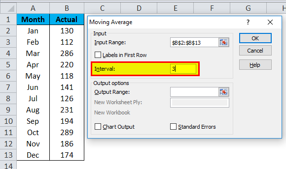  Moving Averages In Excel Examples How To Calculate 