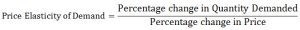 Price Elasticity Of Demand Formula | Calculator (Excel template)