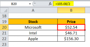 Price Index Formula | Calculator (With Excel template)