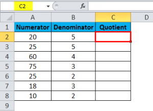QUOTIENT in Excel (Formula, Examples) | Uses of QUOTIENT Function