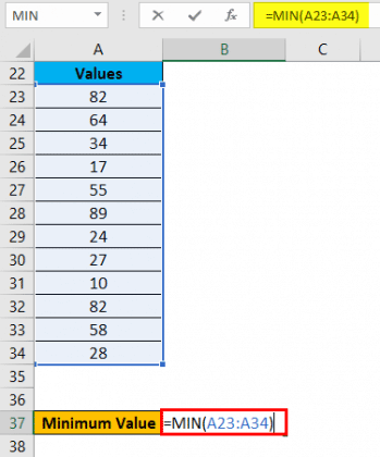 Range in Excel (Examples) | How To Find Range in Excel?