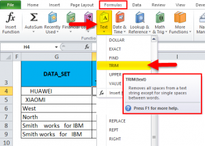 How To Remove Spaces in Excel with Different Ways | Educba