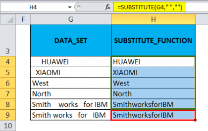How To Remove Spaces in Excel with Different Ways | Educba
