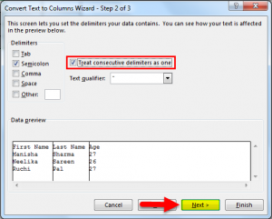 Separate text in Excel (Examples) | How to Separate text?