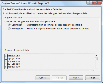 Separate text in Excel (Examples) | How to Separate text?