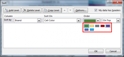 Sort by color in Excel (Examples) | How to Sort data with Color?