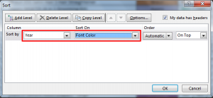 Sort by color in Excel (Examples) | How to Sort data with Color?