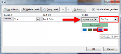 Sort by color in Excel (Examples) | How to Sort data with Color?