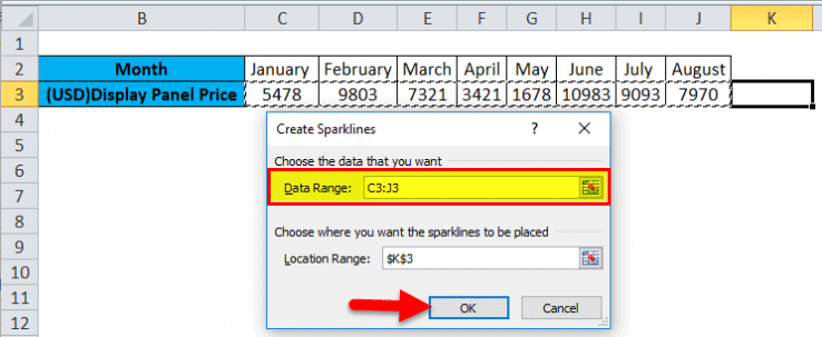 Sparklines in Excel (Examples) | How To Create Excel Sparklines?