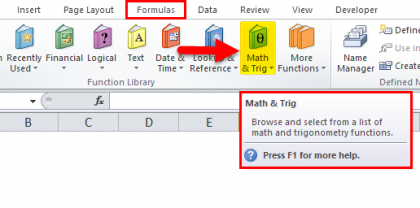 Square Root in Excel (Formula, Examples) | Uses of Square Root Function