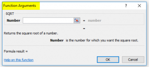 Square Root in Excel (Formula, Examples) | Uses of Square Root Function