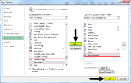 Strikethrough in Excel (Examples) | How to Strikethrough?