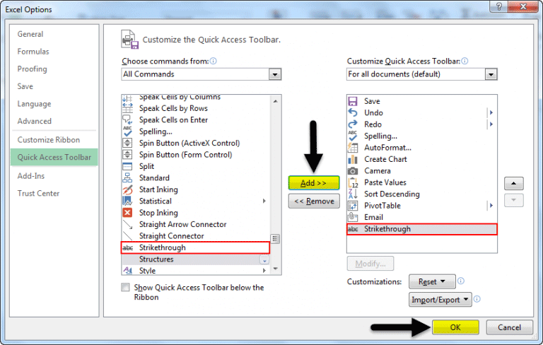 Strikethrough in Excel (Examples) | How to Strikethrough?