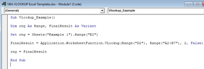 VBA VLOOKUP in Excel | How to Use VBA VLOOKUP Function in Excel?