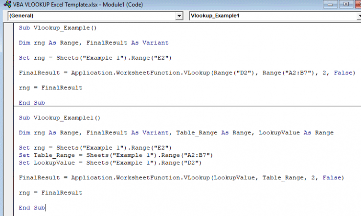 Vba Vlookup In Excel How To Use Vba Vlookup Function In Excel
