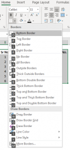 Borders in Excel | How to Add and Apply Borders in Excel?