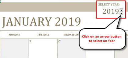 Calendar in Excel | How to use Calendar in Excel?