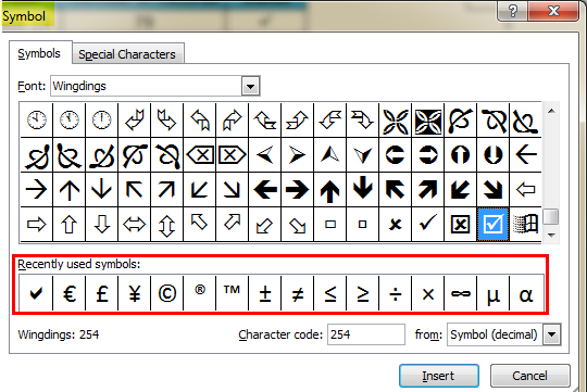 Insert Tick In Excel Check Mark In Excel How To Insert Check Mark 