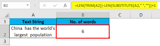 Count Words In Excel Examples How To Count Words In Excel 2022 