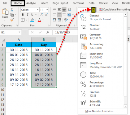 Excel Formula for Weekday (Examples) | Use of Weekday Excel Formula