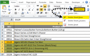Shortcut to Delete Row in Excel | How to Delete Row?