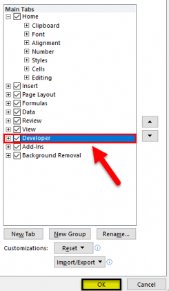 Developer Tab in Excel | Developer Tab Sections & its Various Uses