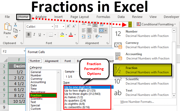 How To Write A Fraction In Excel Without It Turning Into A Date Cloyd 