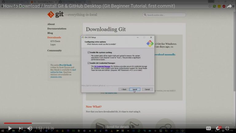 Install Github | Step by Step Installation Of Github On Windows