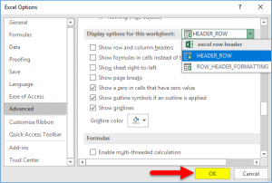 Header Row in Excel | How To Turn on or off Header Row in Excel?