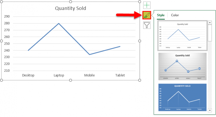 Line Chart in Excel (Examples) | How to Create Excel Line Chart?