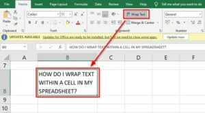 Learn to Wrap Text in Excel | EDUCBA