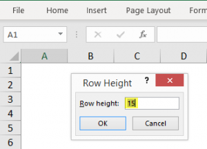 Row Height in Excel | 4 Different Ways of Changing Row Height