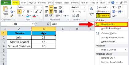 Rows and Column in Excel | How to select Rows and Column in excel?
