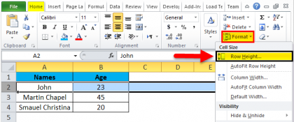 Rows and Column in Excel | How to select Rows and Column in excel?