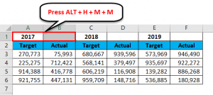 Shortcut to Merge Cells in Excel (Examples) | How To Use Shotcut keys?