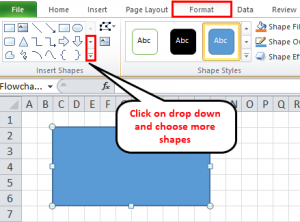 Flowchart in Excel | How to Create Flowchart Using Shapes?