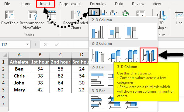 3D Plot In Excel How To Plot 3D Graphs In Excel 