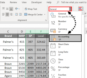 Accounting Number Format in Excel | How to Apply Accounting Format?