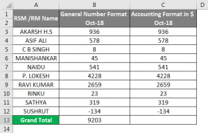 Accounting Number Format in Excel | How to Apply Accounting Format?