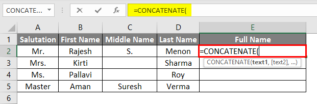 Combine First And Last Name In Excel With Excel Template 