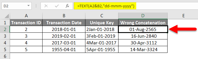 How To Use Date In Concatenate Function In Excel Printable Forms Free 
