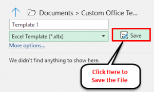 Create Templates in Excel (Examples) | How To Create Excel Template?
