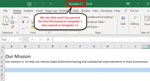 Create Templates in Excel (Examples) | How To Create Excel Template?