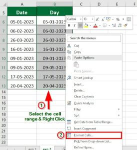 Excel Formula for Weekday | How it Works? Step-By-Step Guide