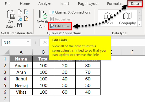 Find External Links In Excel How To Find External Links 