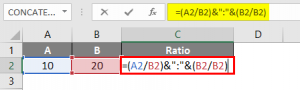 Ratio in Excel | How to Calculate Ratio in Excel? (Formula & Examples)