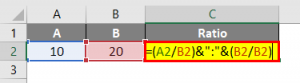 Ratio in Excel | How to Calculate Ratio in Excel? (Formula & Examples)