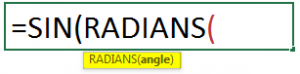 SIN Function in Excel | How to use SIN Function in Excel?