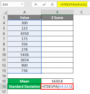 Z Score in Excel (Examples) | How To calculate Excel Z Score?