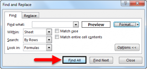 Find in Excel | Methods to Use Find Feature in Excel with Examples